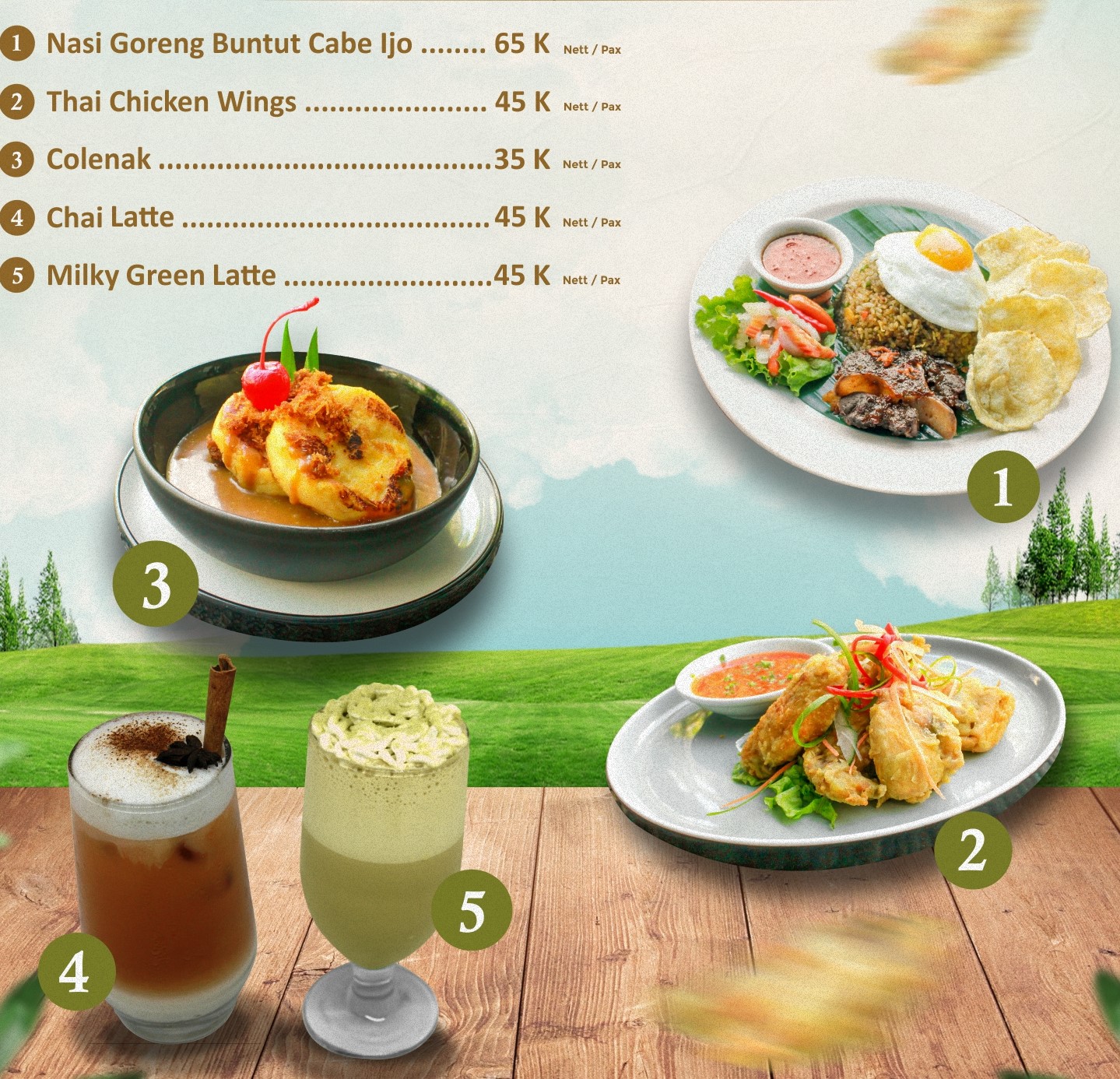 Menu Baru Hotel Santika Mataram, Ada Nasi Goreng Buntut Cabe Ijo ...